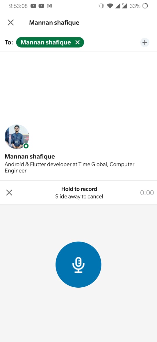 How To Send a LinkedIn Voice Message Using The Mobile App - RevPilots