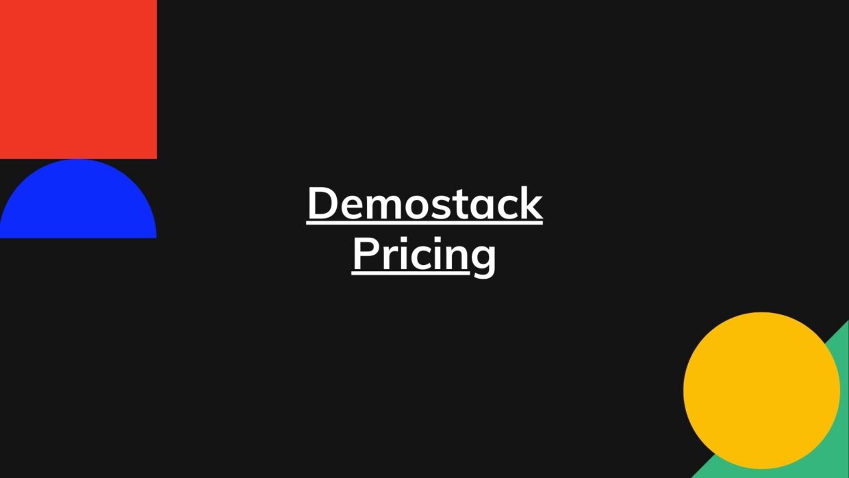 Demostack Pricing – Actual Prices For all Plans - RevPilots