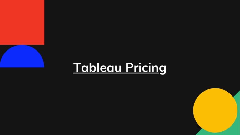 Tableau pricing - Actual prices for all plans, including enterprise
