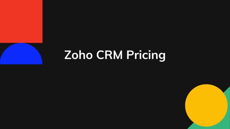 Zoho CRM Pricing - Actual Prices for All Plans Enterprise Too