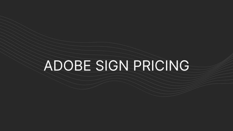 Adobe Sign Pricing - Actual Prices For All Plans, Enterprise Too ...