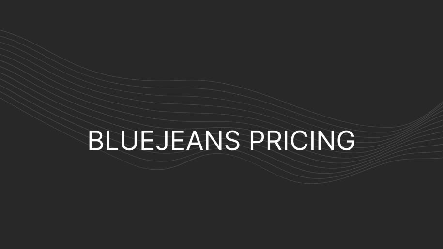 BlueJeans Pricing - Actual Prices For All Plans, Enterprise Too