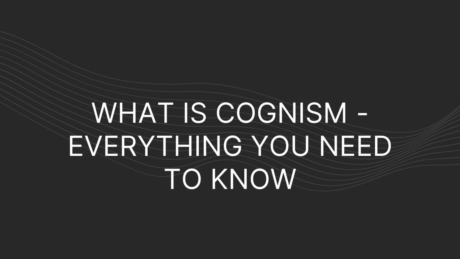 What is Cognism - Everything You Need To Know - RevPilots