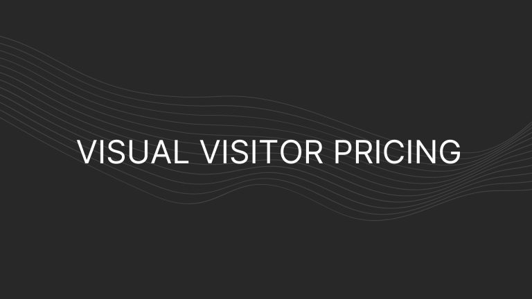 Visual Visitor Pricing - Actual Prices For All Plans